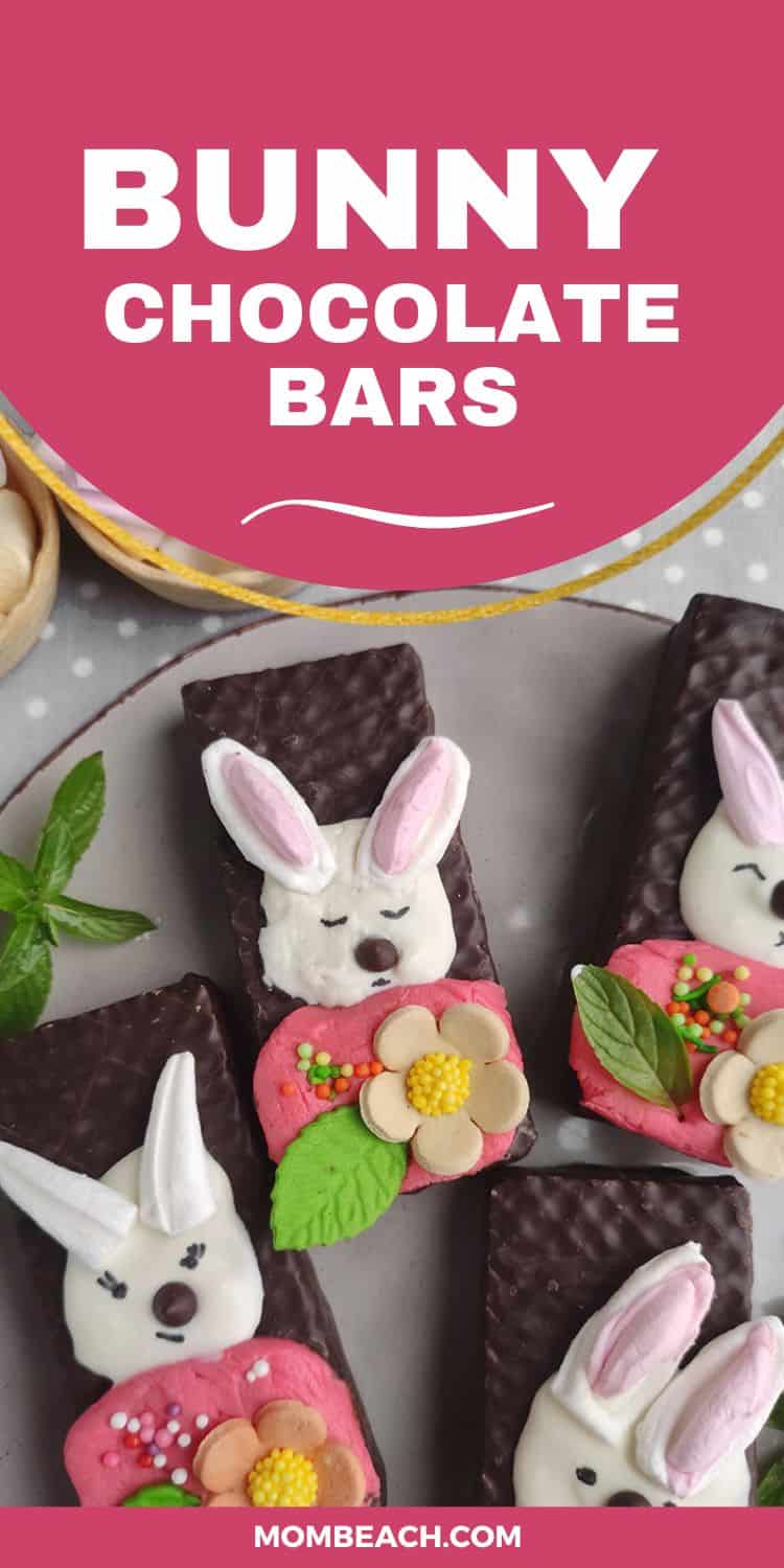 Bunny Chocolate Bars Tutorial and Kid-Friendly Recipe