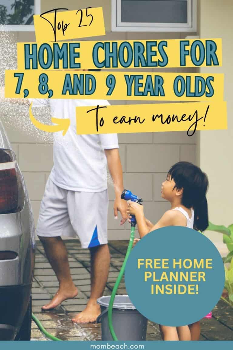 25 Top Chores for 7, 8, and 9 year olds To Do Around the House to Earn ...