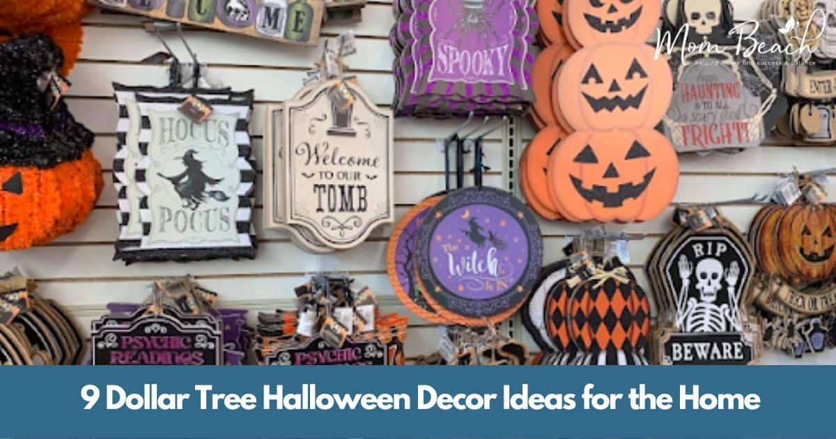 9 Dollar Tree Halloween Decor Ideas for the Home in 2024